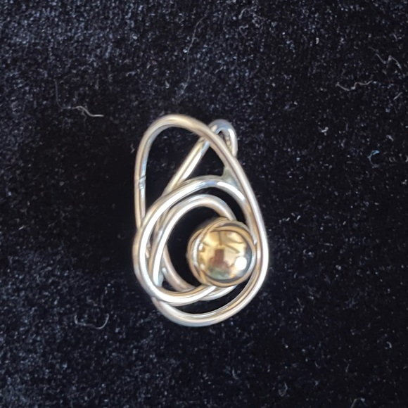 Jewelry | Jenni K Gold And Ss Swirl Pendant | Poshmark